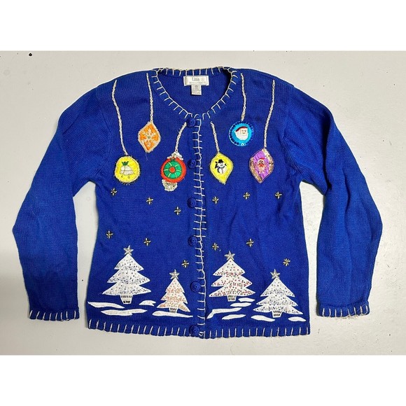 Lisa international | Sweaters | Vintage Lisa Internat Embellished ...
